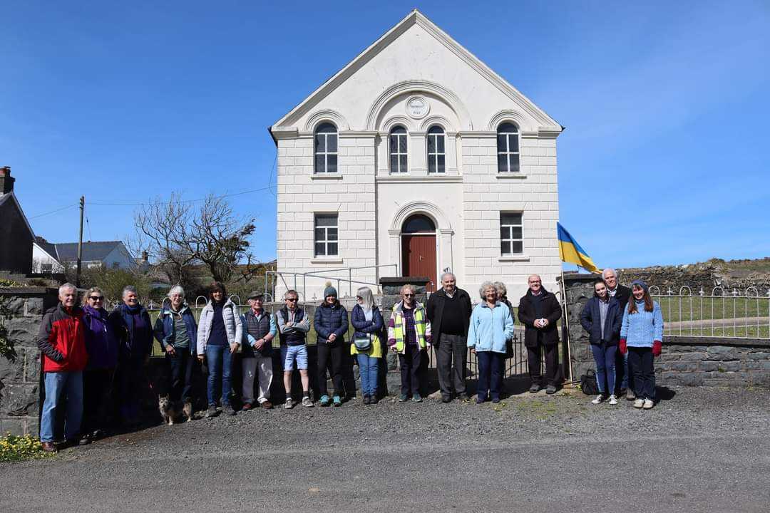 Taith Gerdded yn codi miloedd i Apêl Wcráin - The Baptist Union of Wales